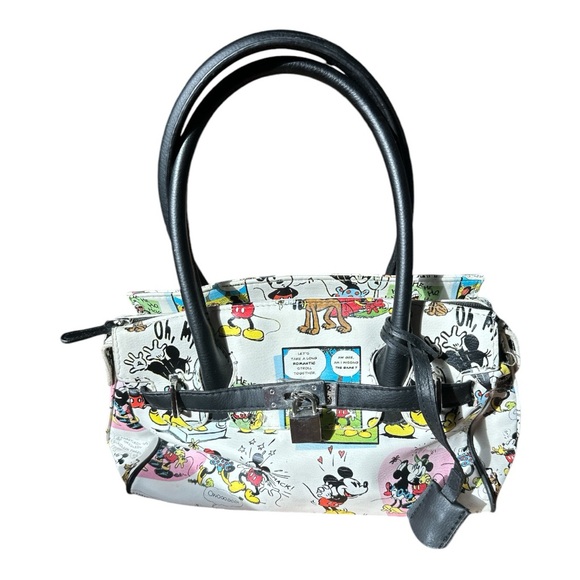 Disney | Bags | Disney Animations Mickey Minnie Mouse Multicolor Comic ...